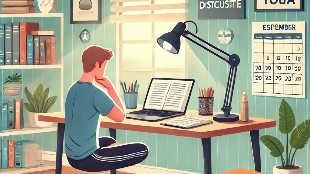 how to study for long hours without getting distracted - nitie